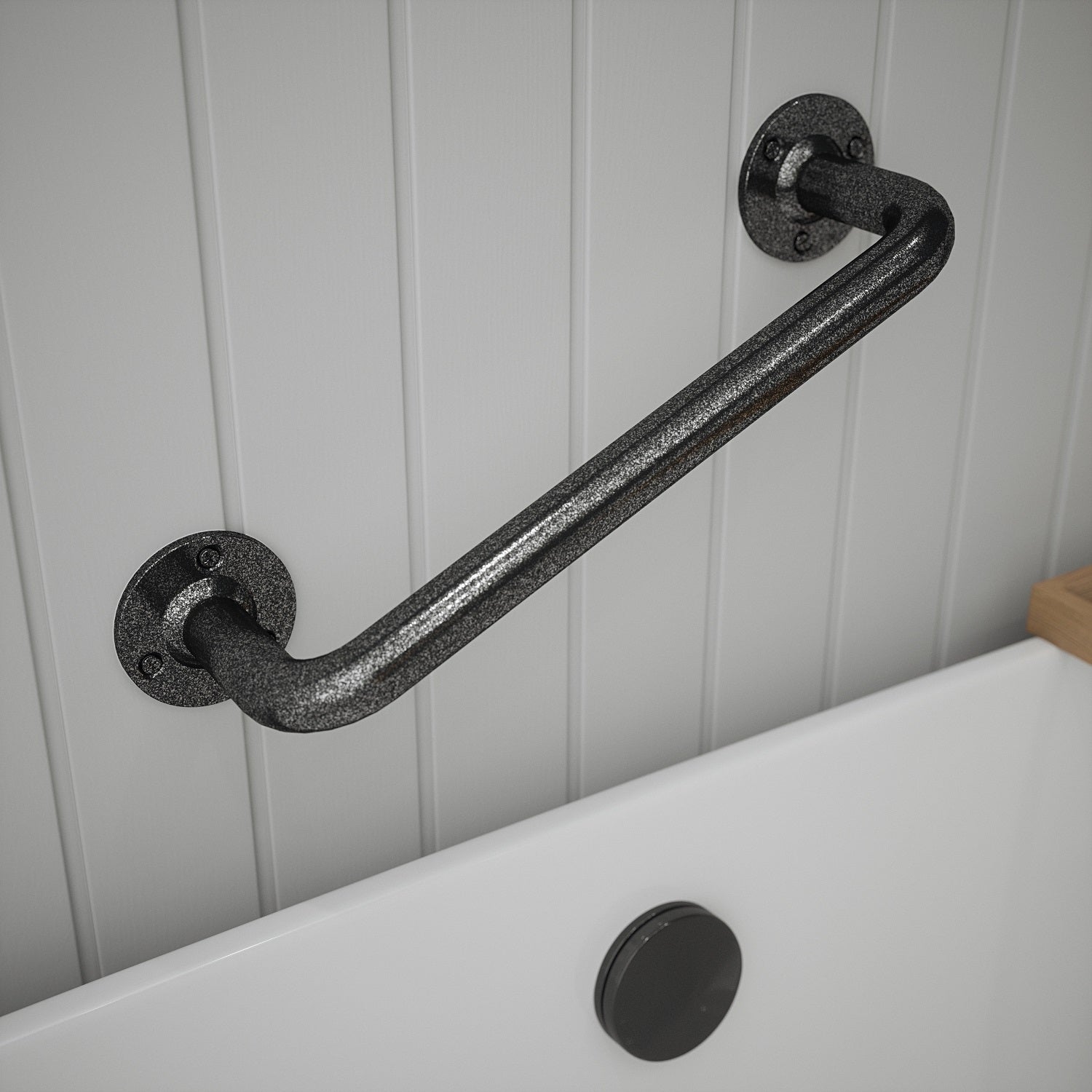 Rothley Pewter Grab Rail – thehardwarecompany